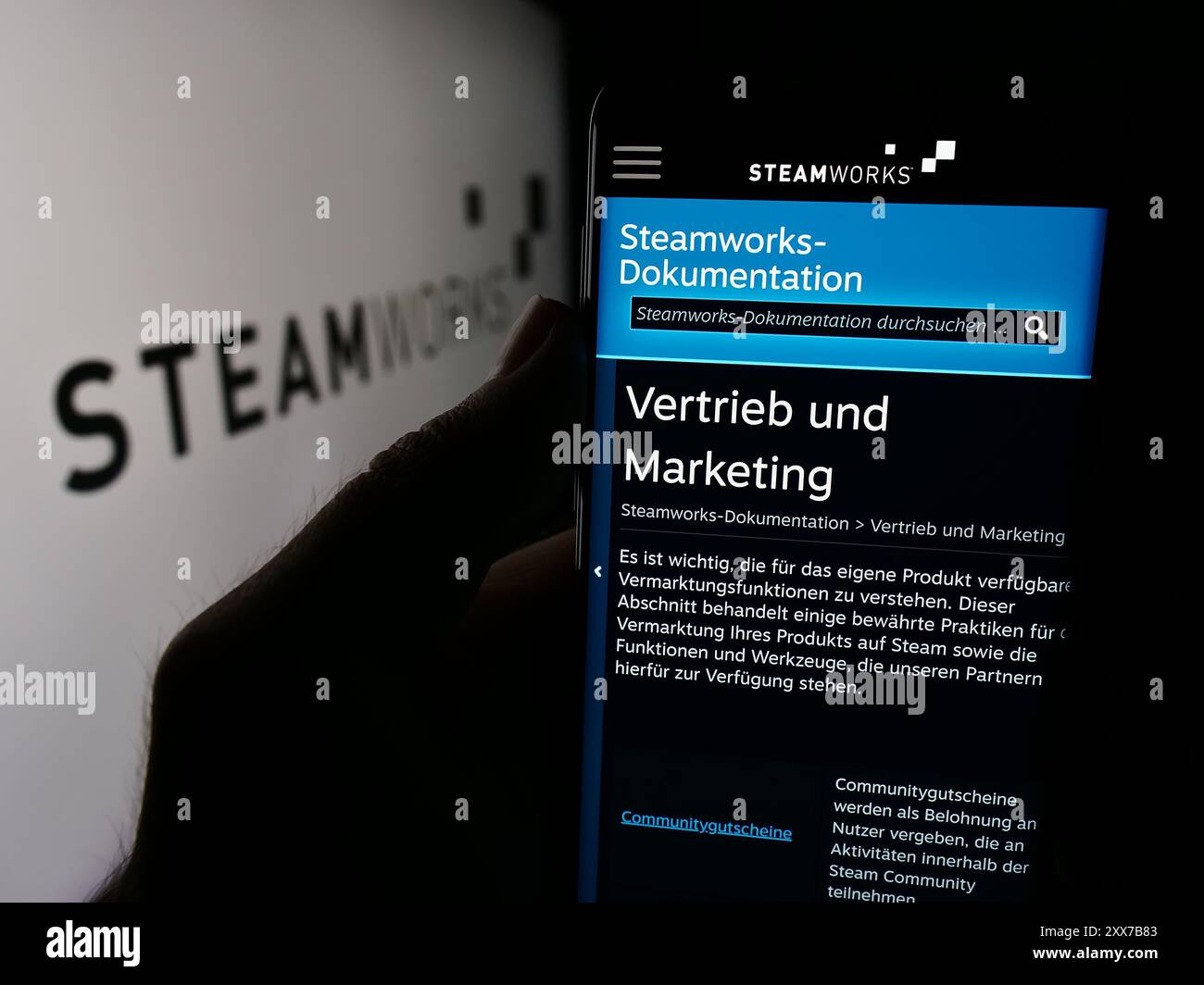 Steamworks logo hi-res stock photography and images - Alamy