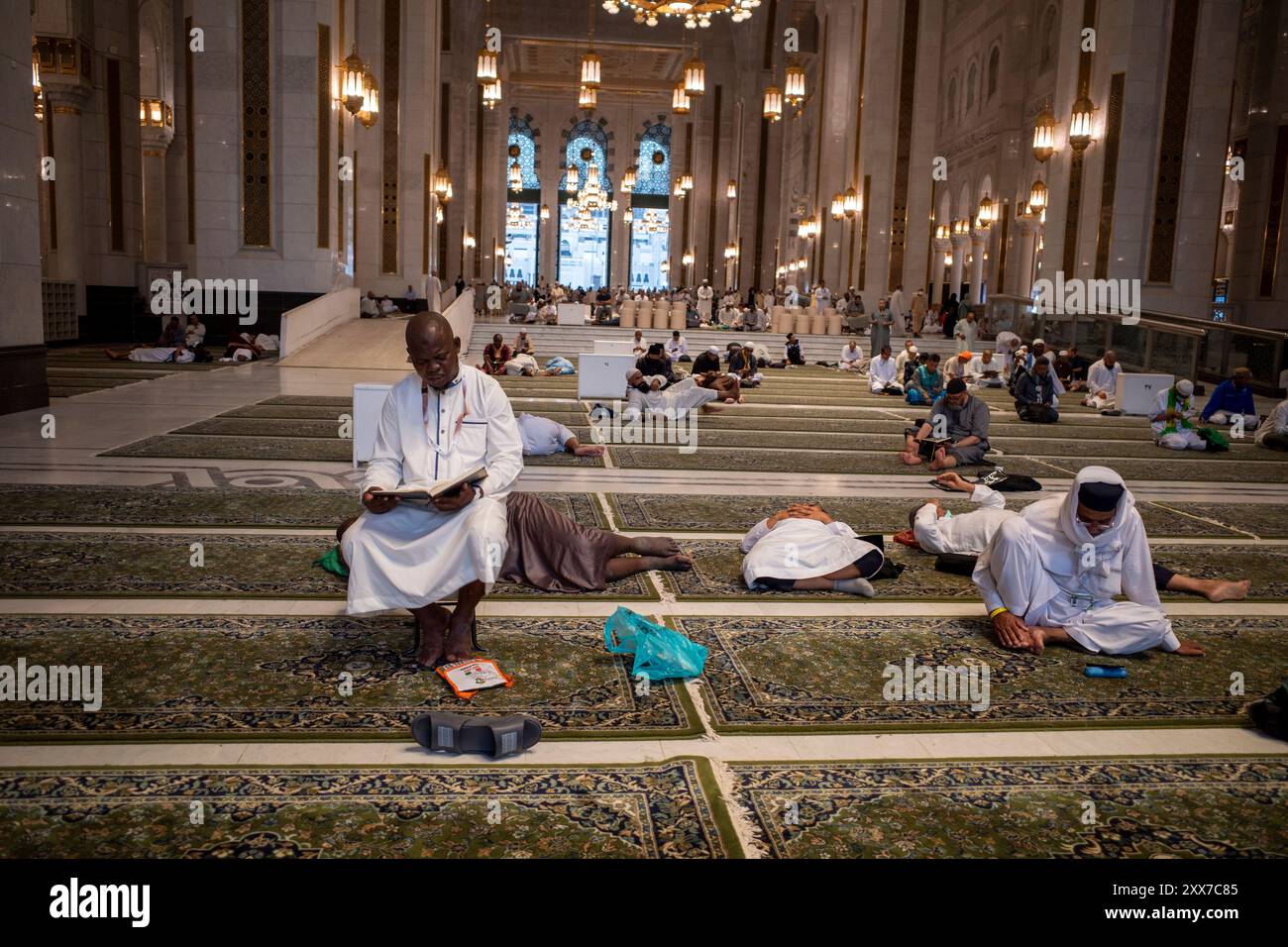 Mecca, Saudi Arabia - June 4, 2024: A man, Hajj and Umrah pilgrim from ...