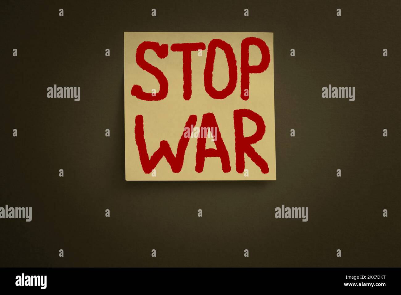 Writing stop on note paper hi-res stock photography and images - Alamy