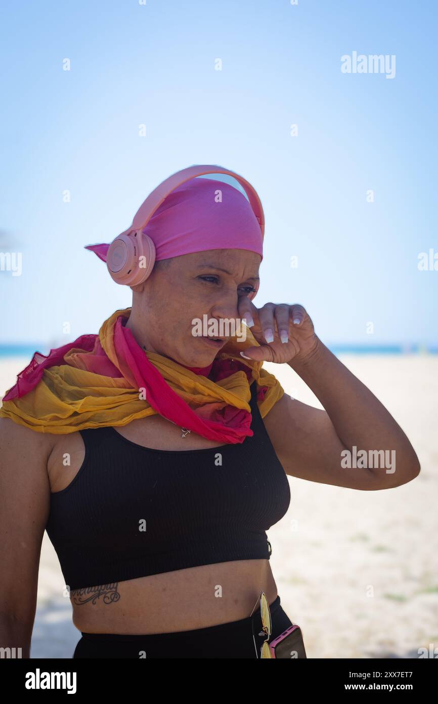 Wiping tear hi-res stock photography and images - Alamy