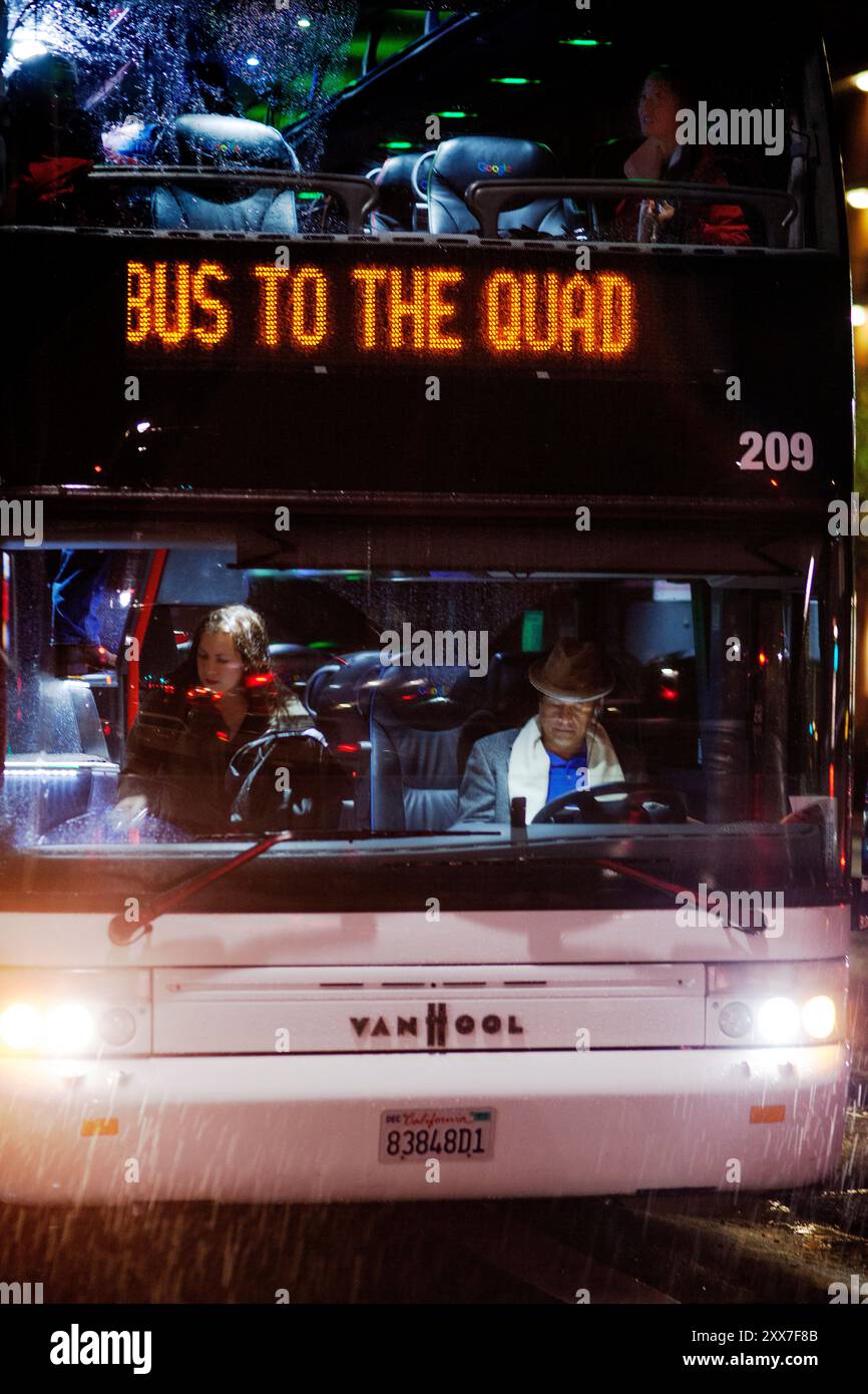 De store selskapene har satt opp "hemmelige" bussruter mellom SoMa og ...