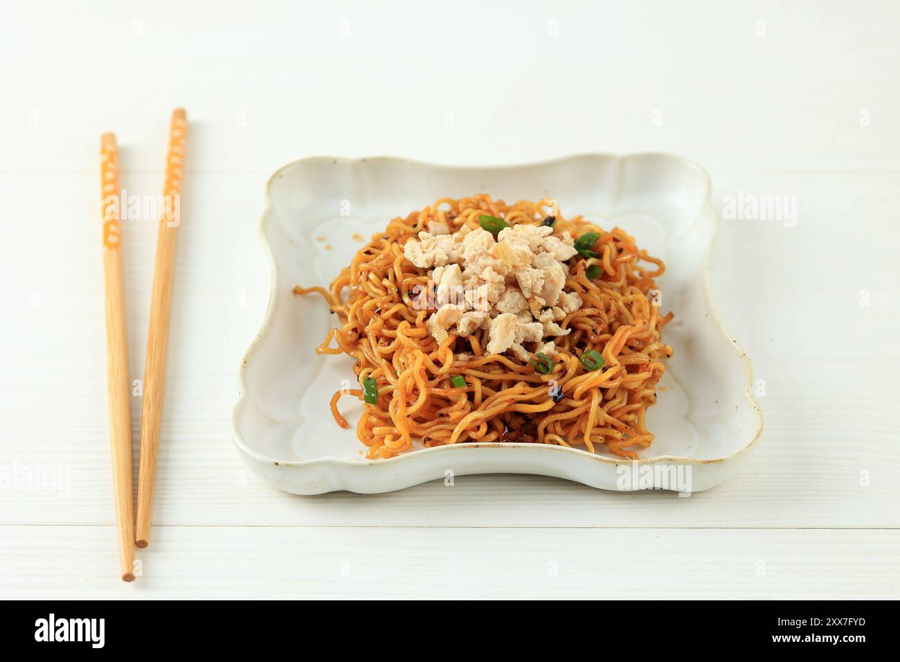 Mie Goreng ala Mie Gacoan, Stir Fry Noodle with Chilli Oil and Sweet ...