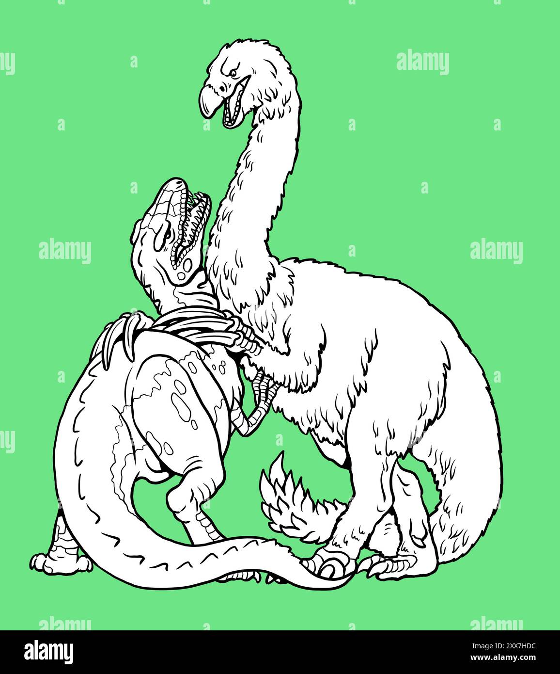 Anatomy of therizinosaurus hi-res stock photography and images - Alamy