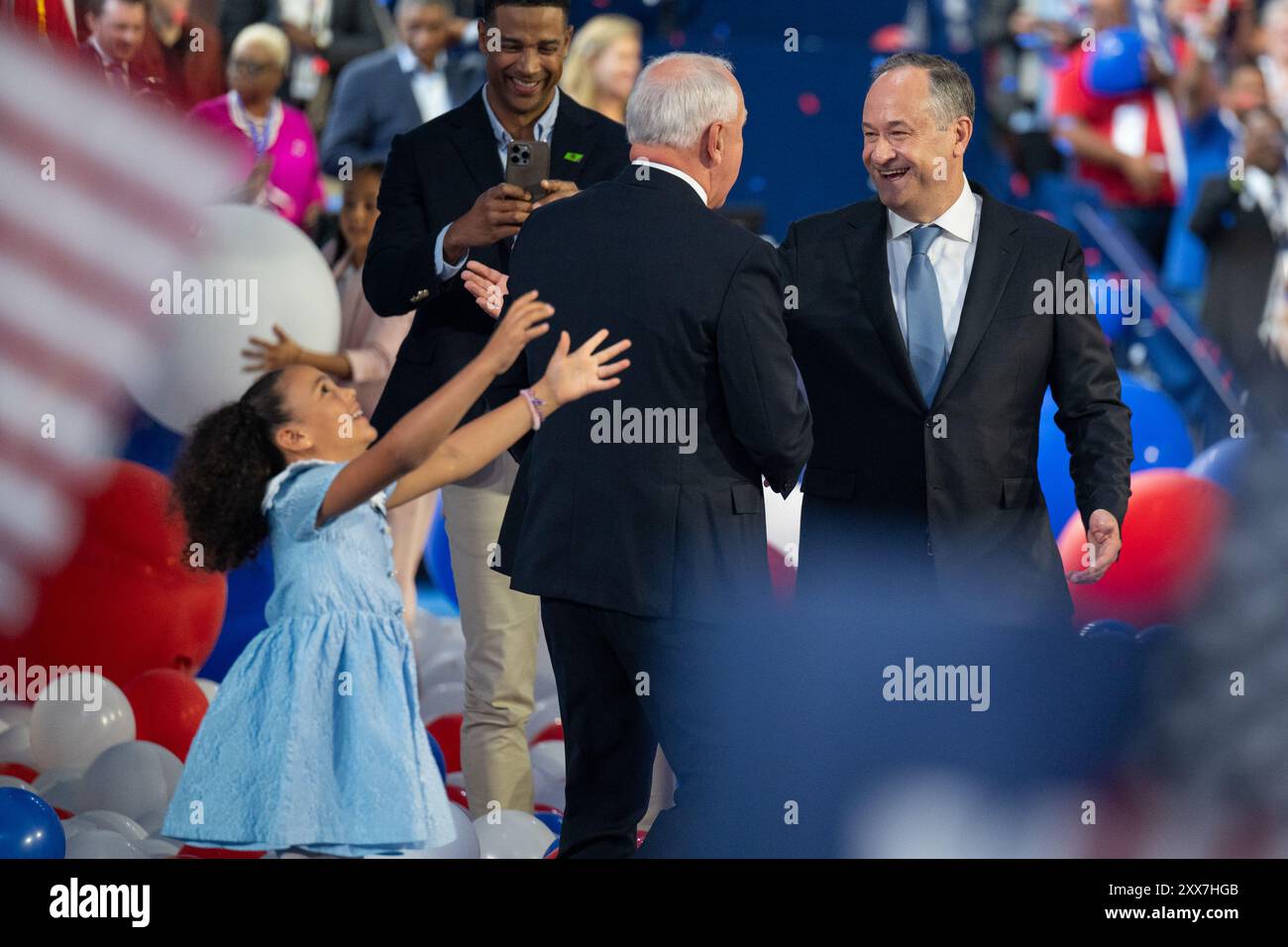 Chicago, United States Of America. 22nd Aug, 2024. Second Gentleman ...