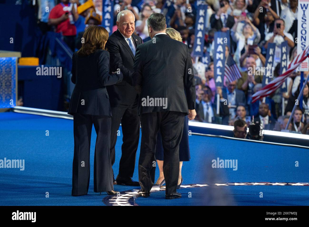 Governor Tim Walz (Democrat of Minnesota), the 2024 Democratic Party ...