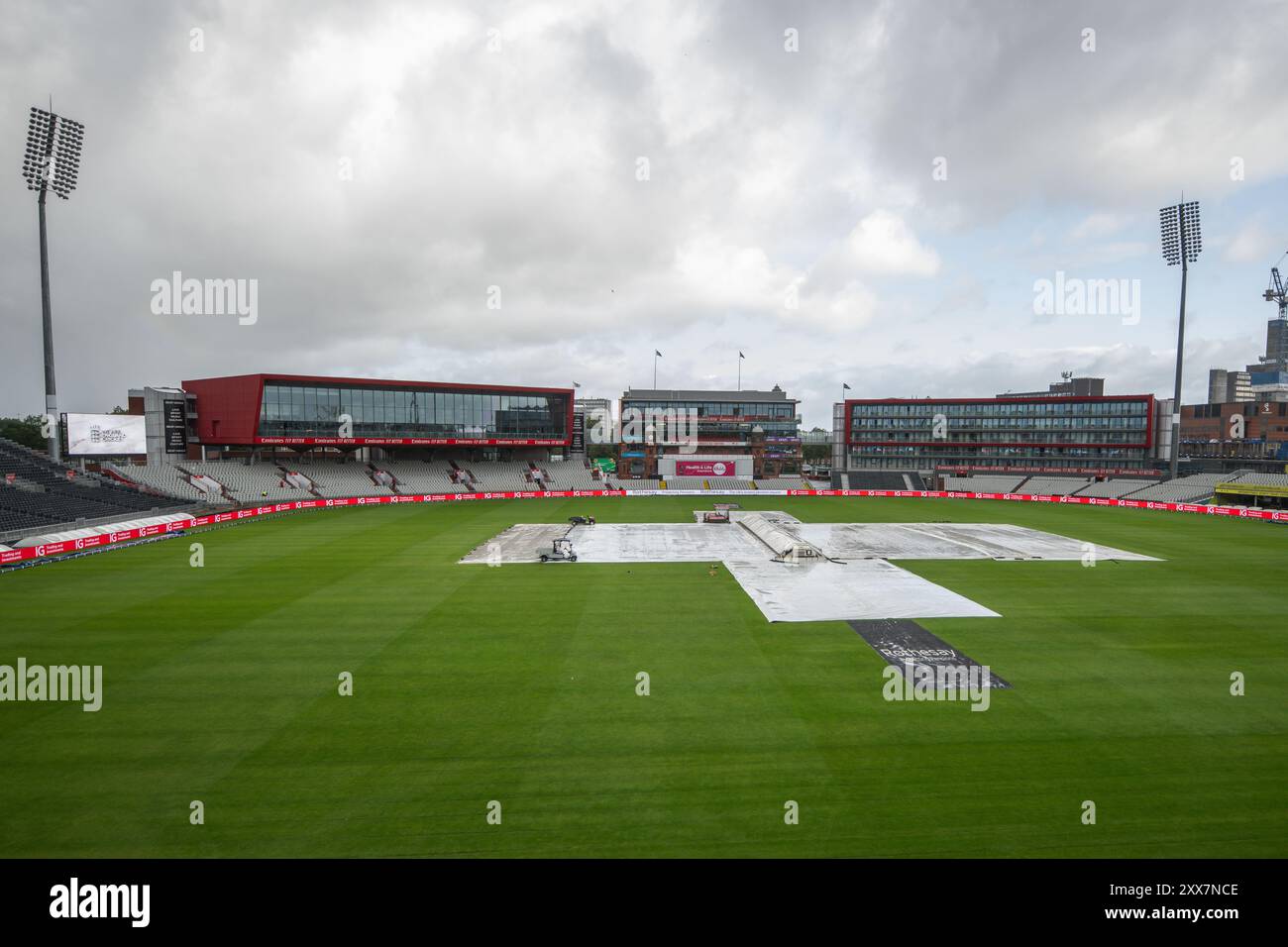 a general view of Old Trafford Cricket ground dahead of the England Men ...