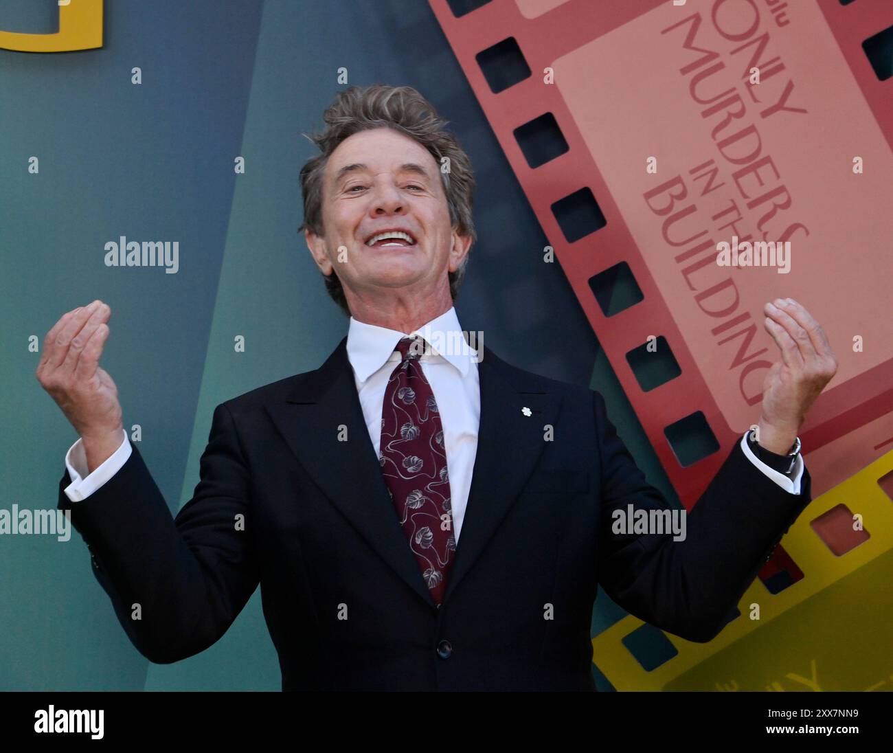 Los Angeles, Unites States. 22nd Aug, 2024. Cast member Martin Short ...