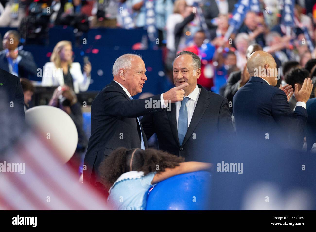 Chicago, United States Of America. 22nd Aug, 2024. Second Gentleman ...