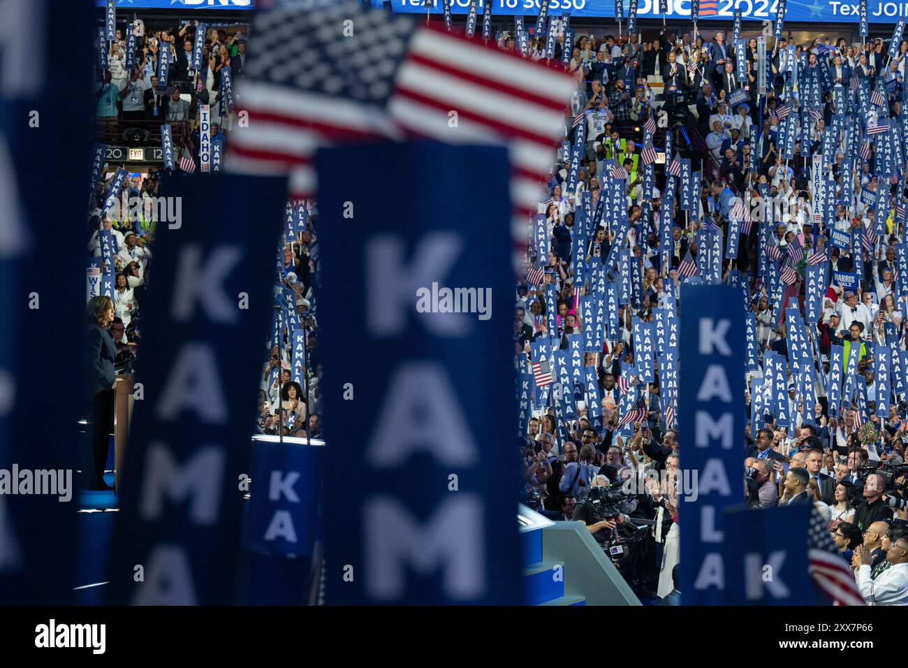 United States Vice President Kamala Harris, the 2024 Democratic Party ...