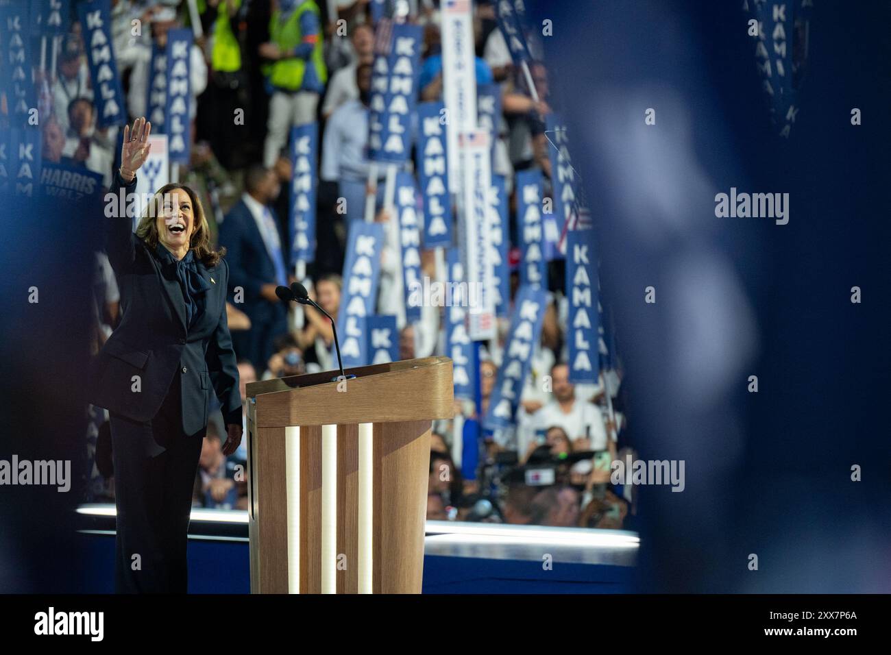 United States Vice President Kamala Harris, the 2024 Democratic Party ...