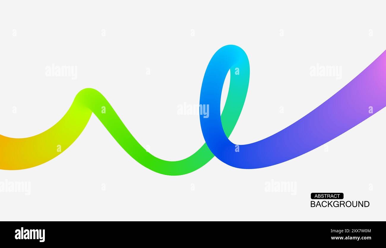 Fluid wavy blur gradient Stock Vector Images - Alamy