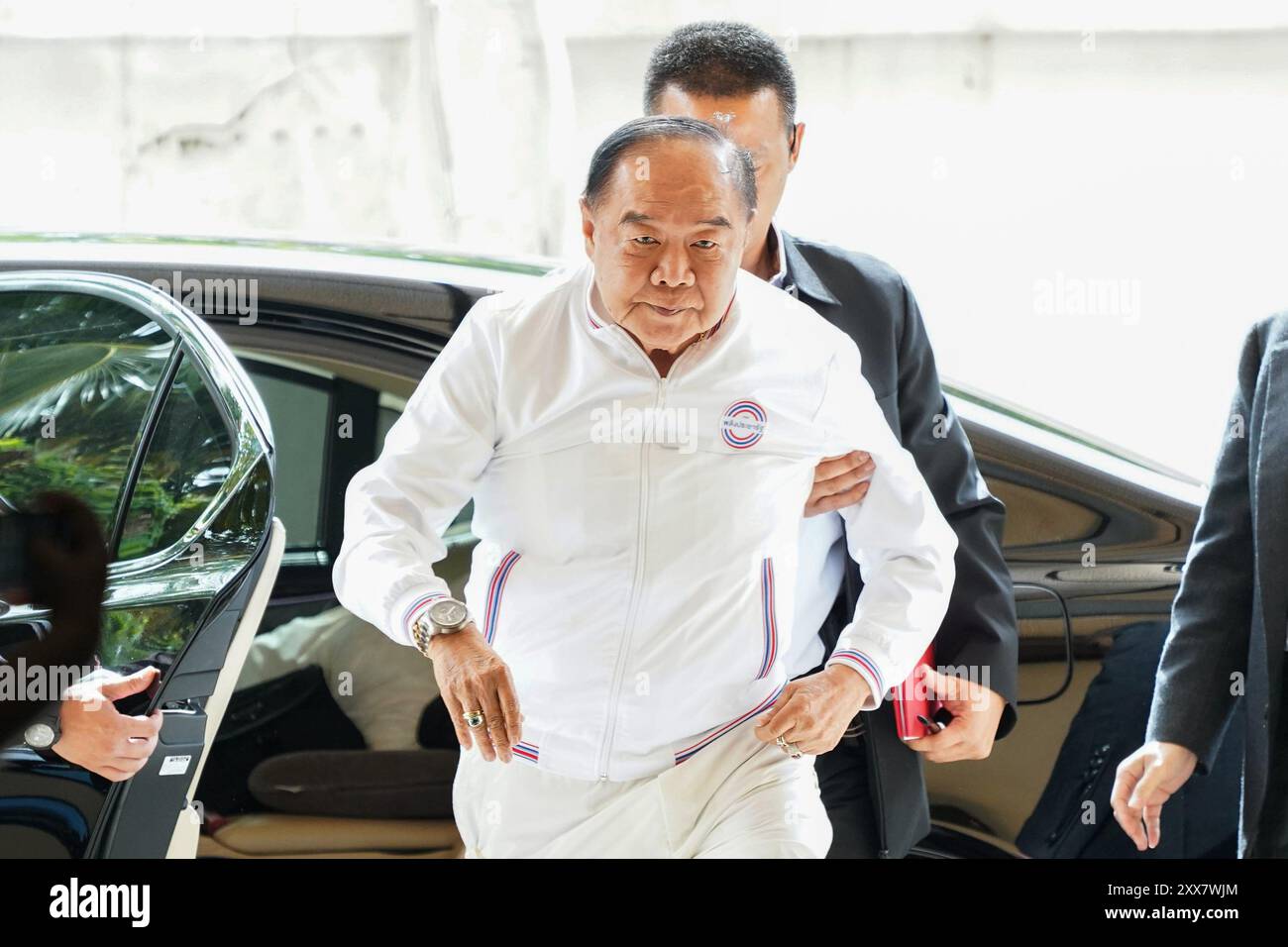 Bangkok, Thailand. 22nd Aug, 2024. Thailand's Palang Pracharath Party (PPRP) leader Prawit ...