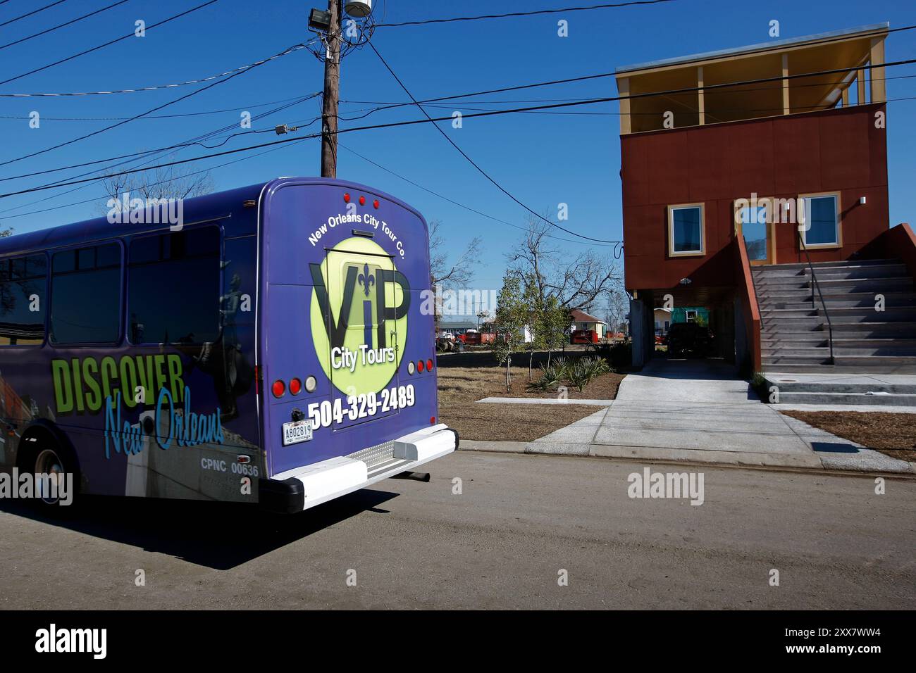 The New Orleans neighborhood Lower Ninth Ward was devastated by the ...