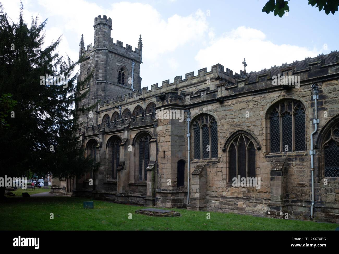 St. Nicolas Church, Nuneaton, Warwickshire, England, UK Stock Photo - Alamy