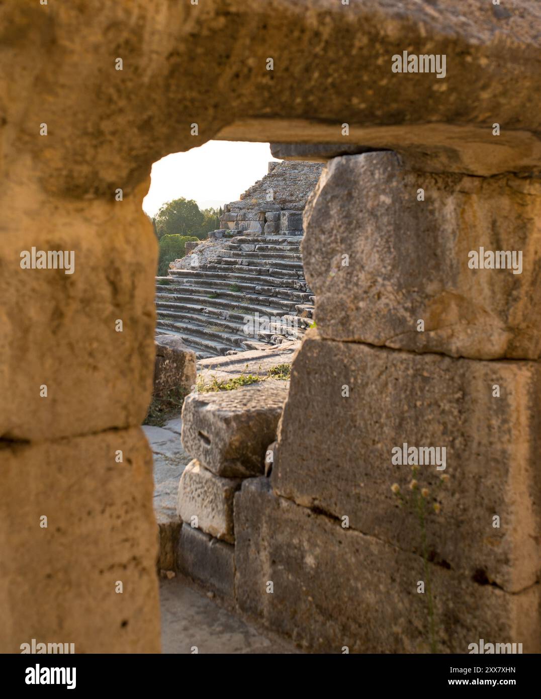Ruins, entrance and outdoor for architecture history, abstract and ...