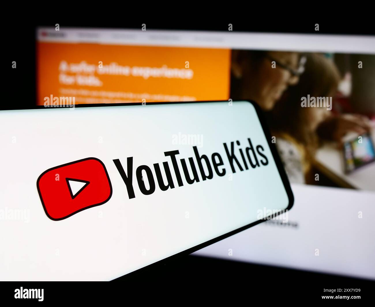 Youtube kids logo hi-res stock photography and images - Alamy