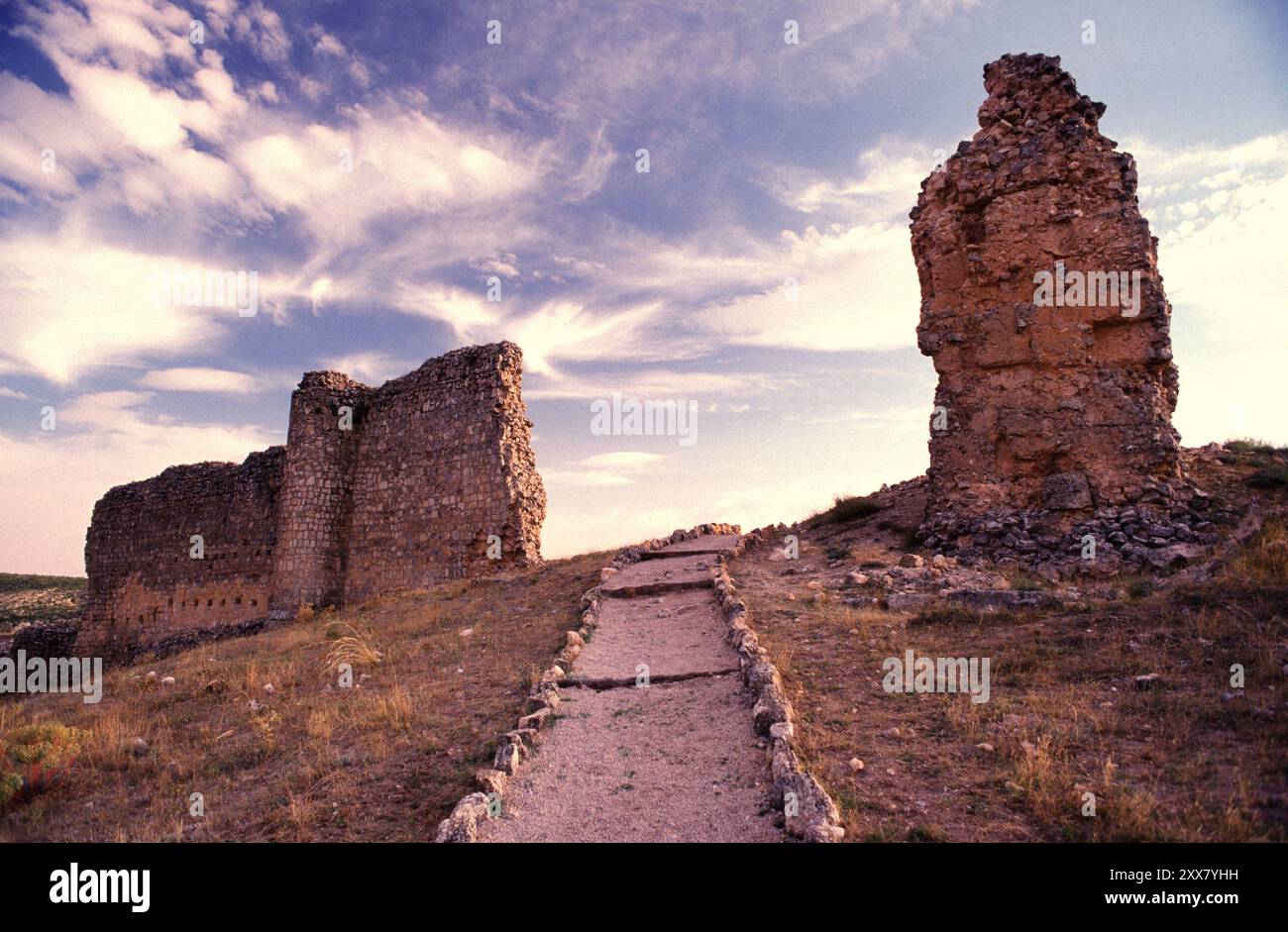 Ruinas de la Villa romana de Valeria (fundada en el siglo I a.C. y ...