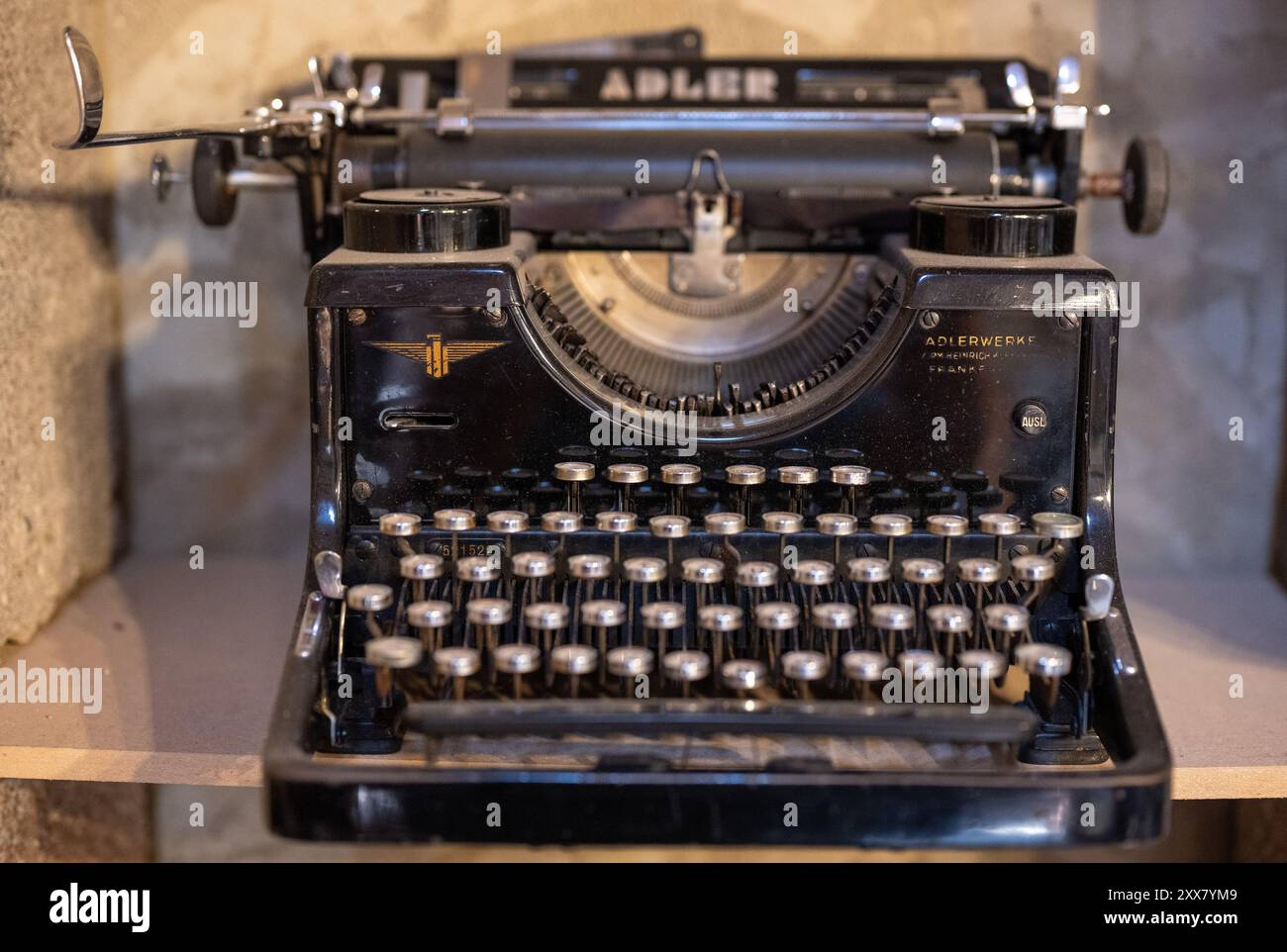 Wiltingen, Germany. 22nd Aug, 2024. An approximately 90-year-old Adler ...