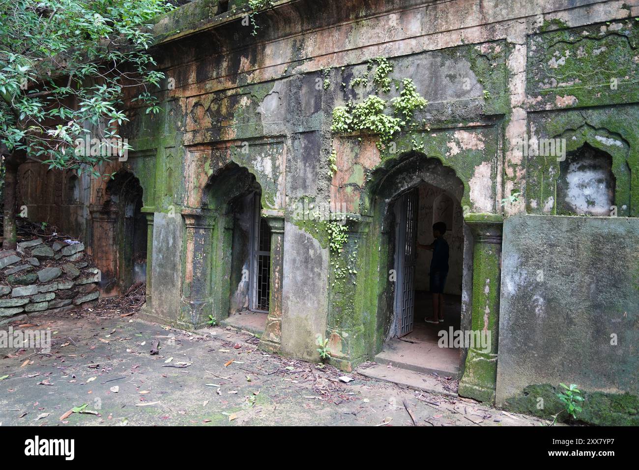 The ancient caves at Pandav Falls, believed to have sheltered the ...