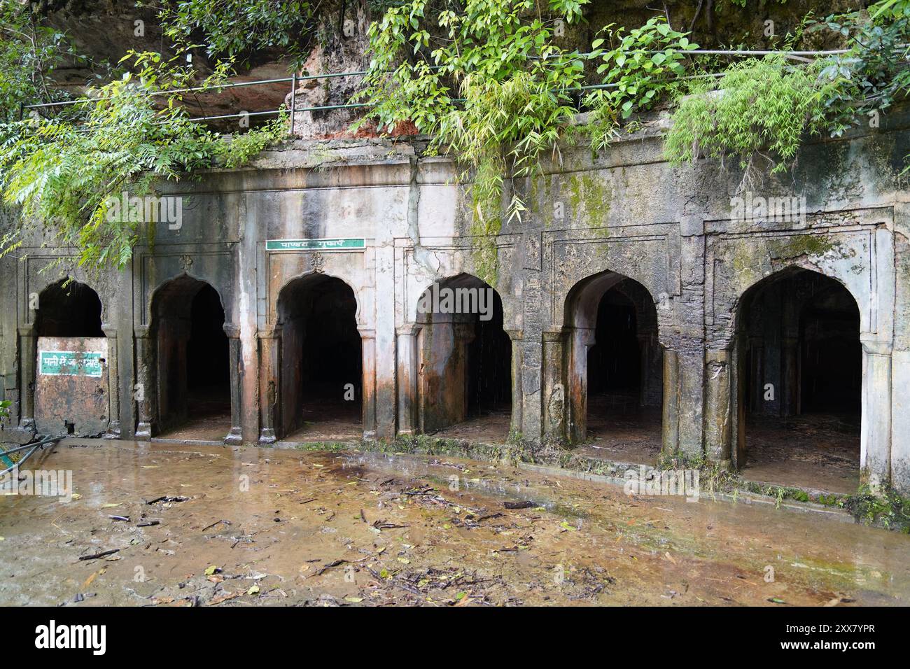 The ancient caves at Pandav Falls, believed to have sheltered the ...