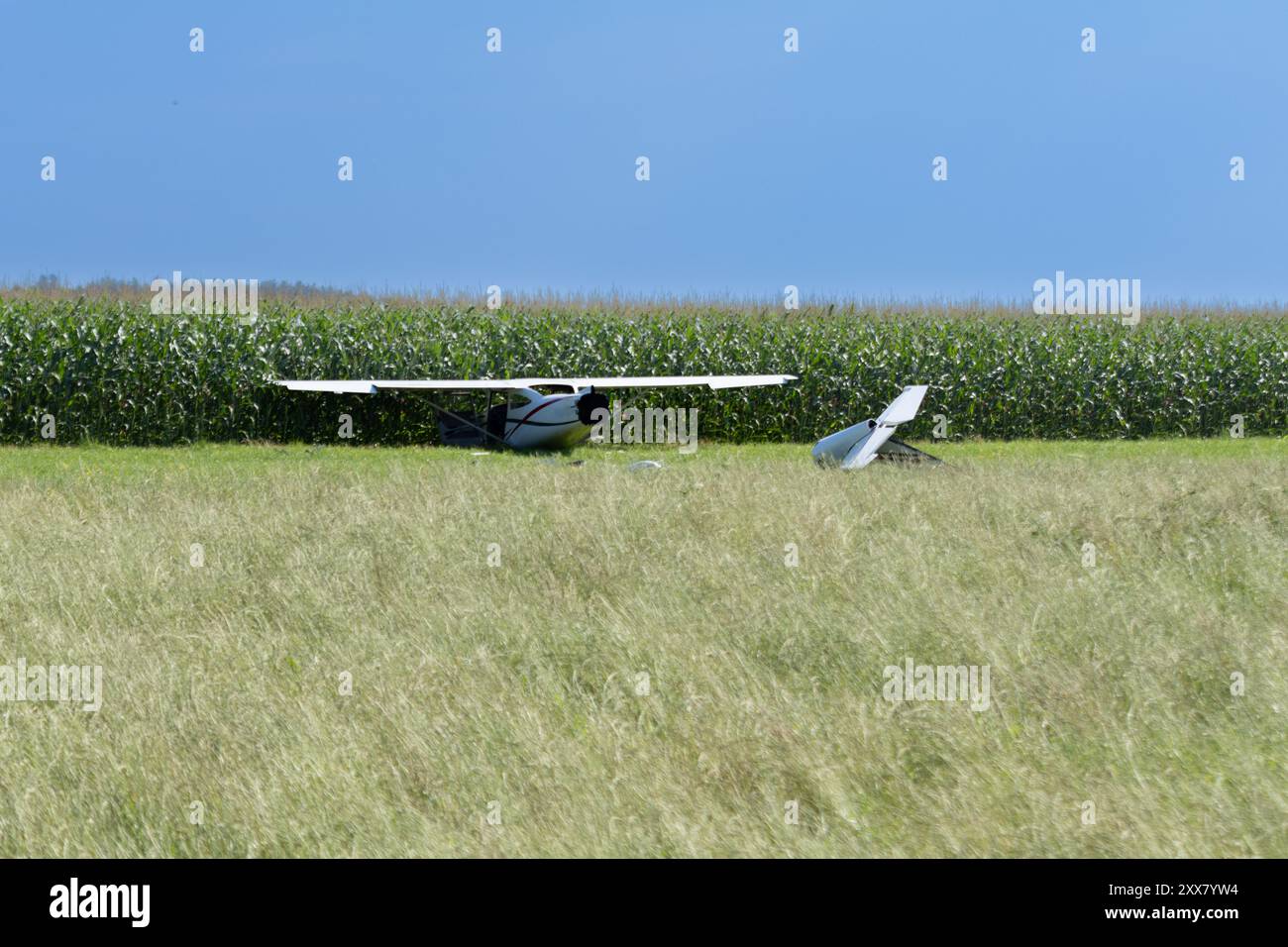 Wreckage plane crash on hi-res stock photography and images - Alamy