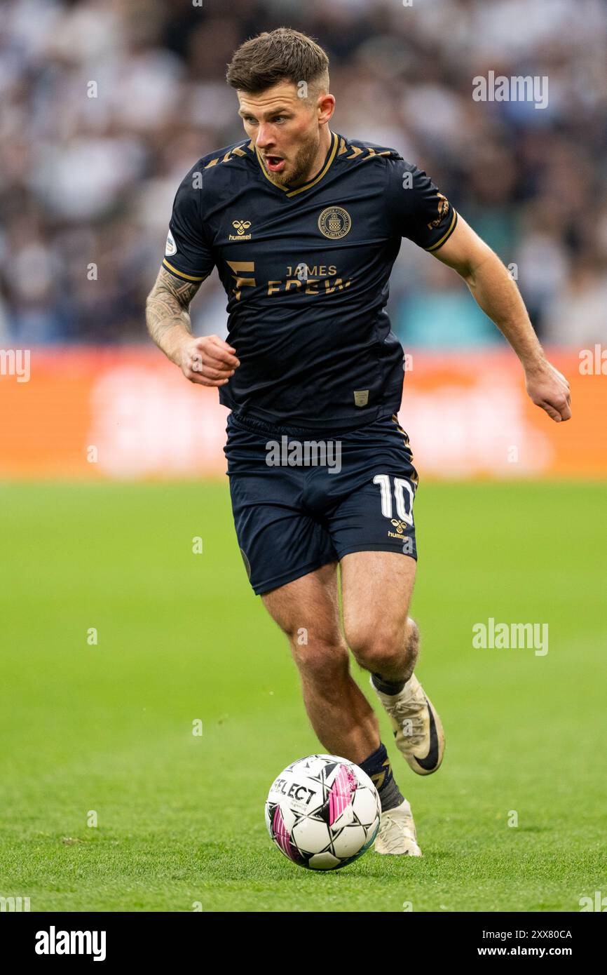 Copenhagen, Denmark. 22nd, August 2024. Matthew Kennedy (10) of ...
