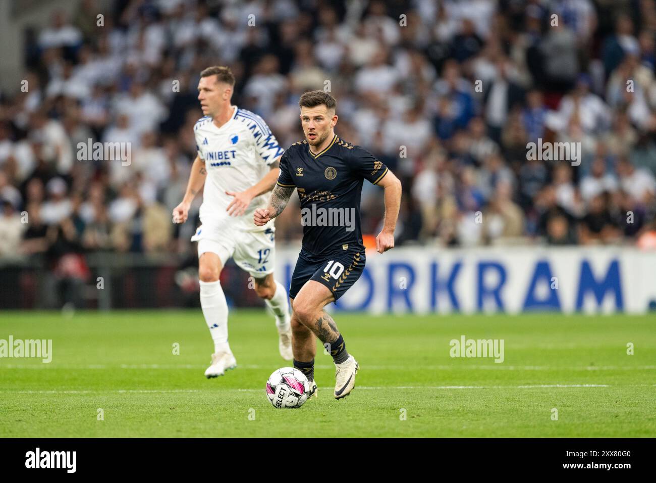 Copenhagen, Denmark. 22nd, August 2024. Matthew Kennedy (10) of ...