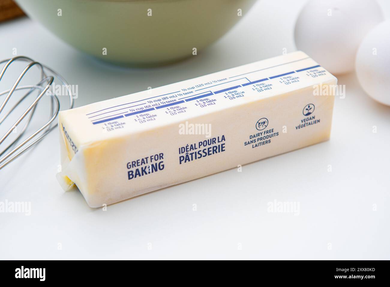 Butter ingredient great for baking to cook your own pastry Stock Photo ...