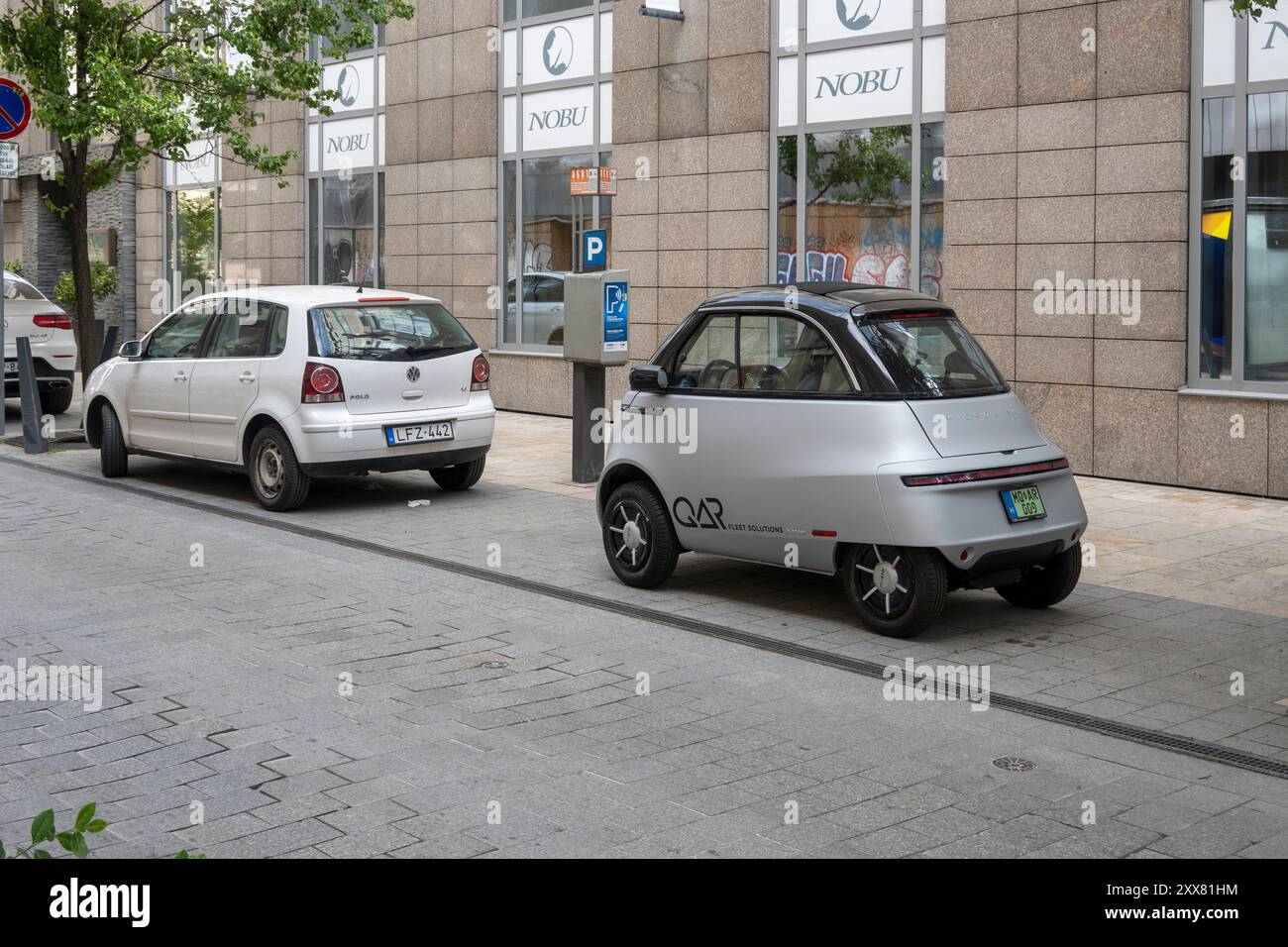 Micro microlino hi-res stock photography and images - Alamy