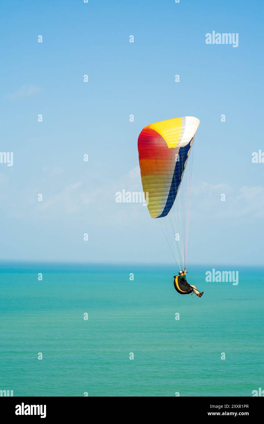 Paragliding in Bukit Bubus, Besut Terengganu. Bukit Bubus is famous for ...