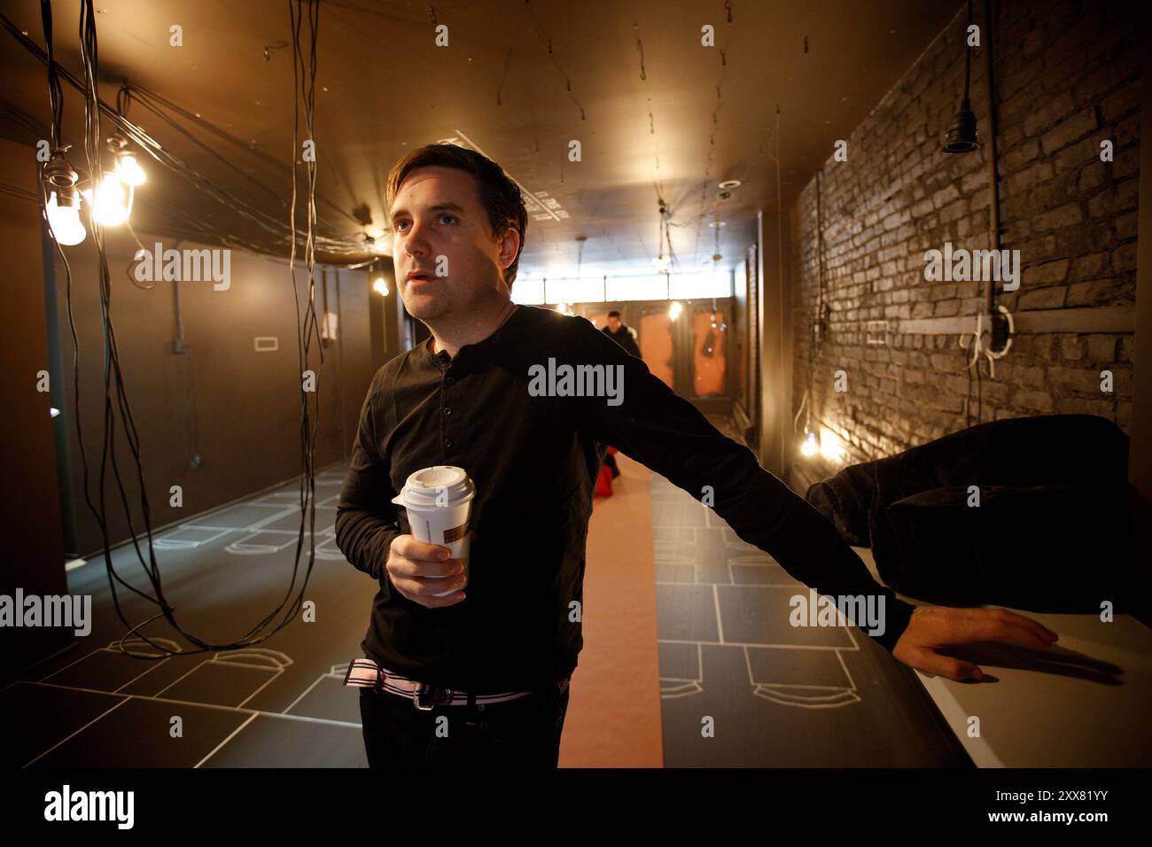 Chef and restaurant owner John Fraser builds a temporary restaurant at ...