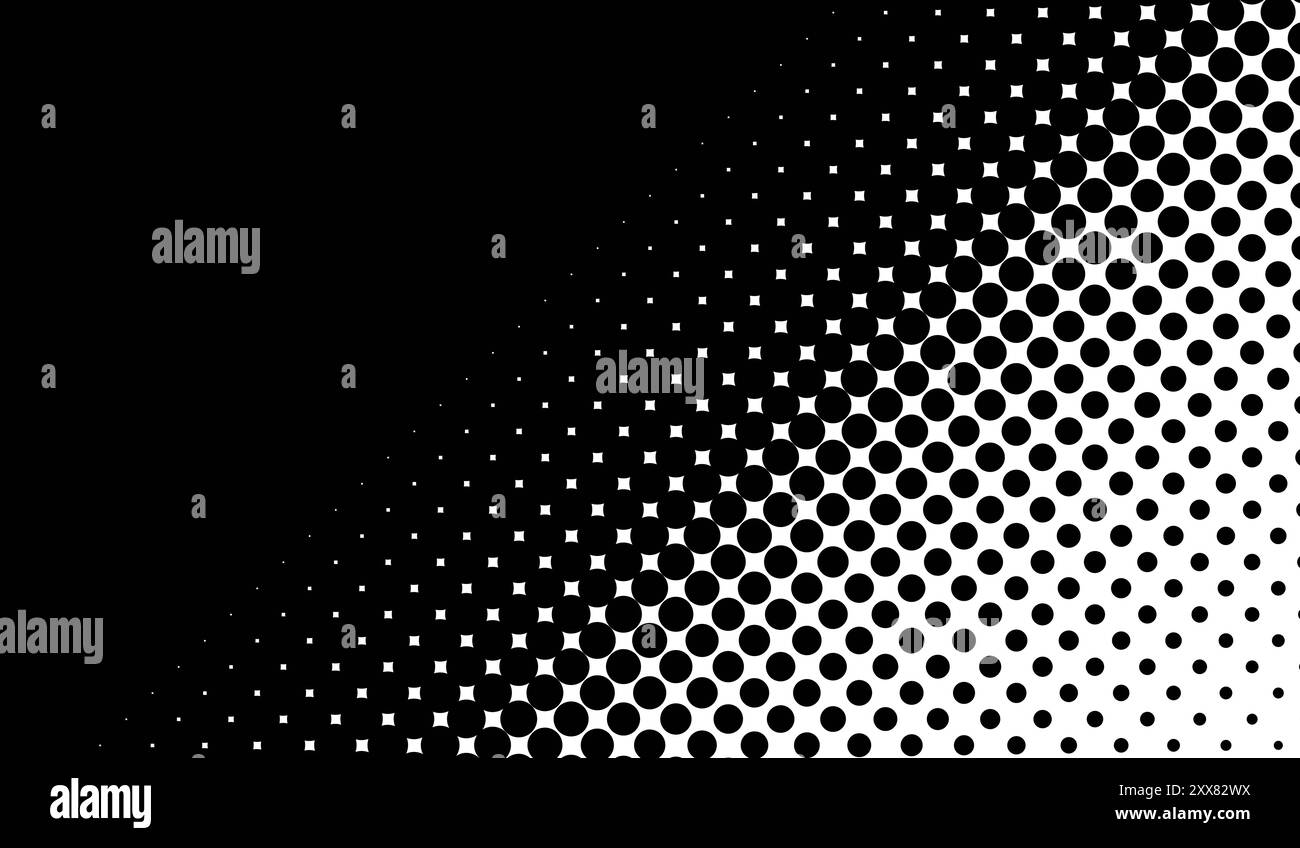Slanted haftone gradient with many tiny dots Stock Photo - Alamy