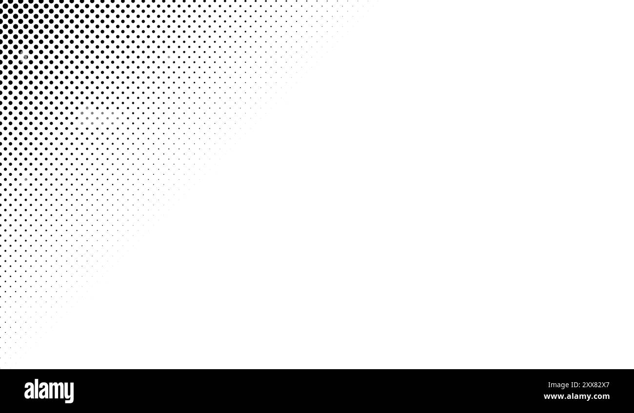 Slanted haftone gradient with many tiny dots Stock Photo - Alamy
