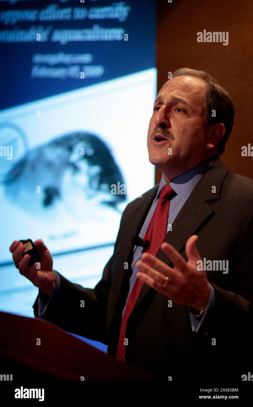 Seminar held at the Four Seasons on 57th E 57th on Aquaculture and fish ...