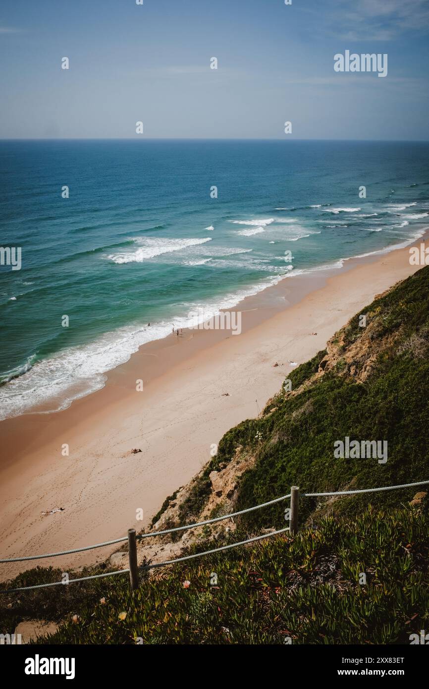 Praia da Aguda in Colares Stock Photo - Alamy