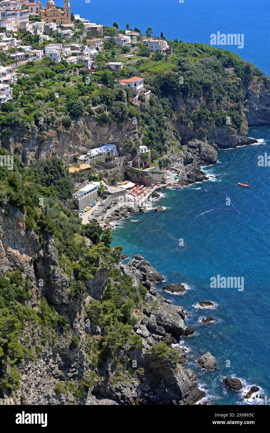 Praiano beach hi-res stock photography and images - Alamy