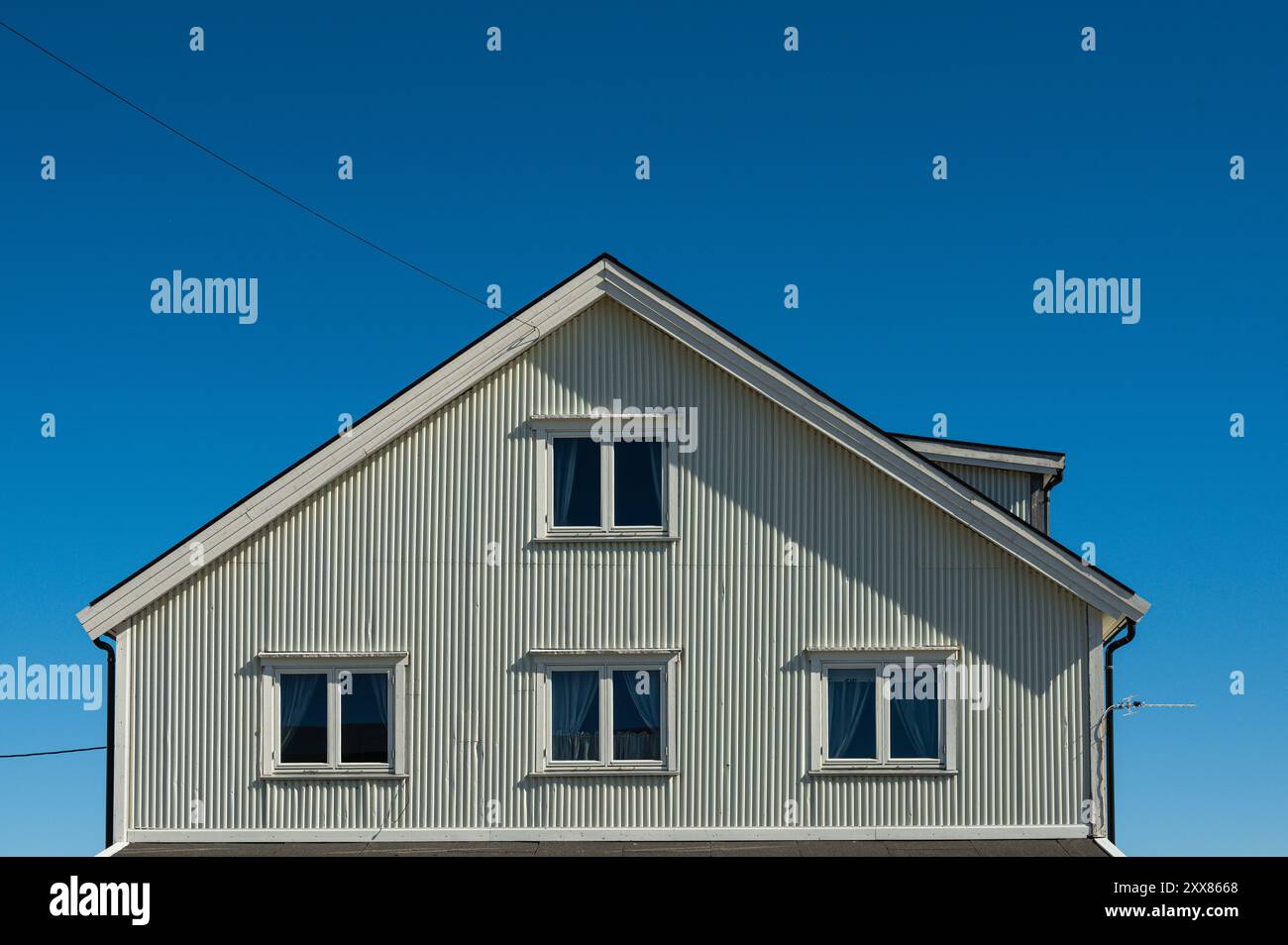 views of the fishing village of Giesvaer and its surroundings, Mageroya ...