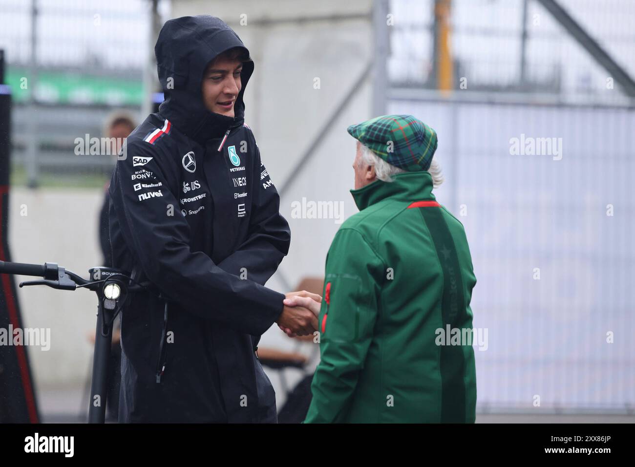 63 George Russell (Mercedes AMG Petronas Formula One Team, #63), Jackie ...