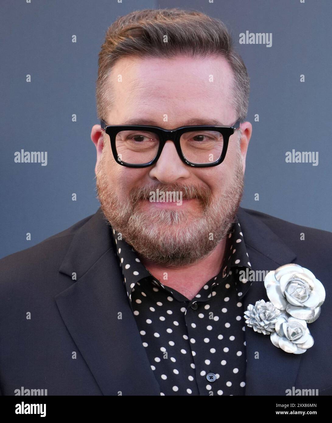 Los Angeles, USA. 22nd Aug, 2024. Michael Cyril Creighton arrives at ...