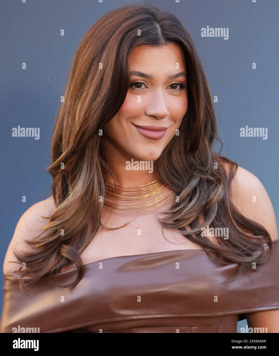 Los Angeles, USA. 22nd Aug, 2024. Victoria Alvarez arrives at the Hulu's ONLY MURDERS IN THE ...