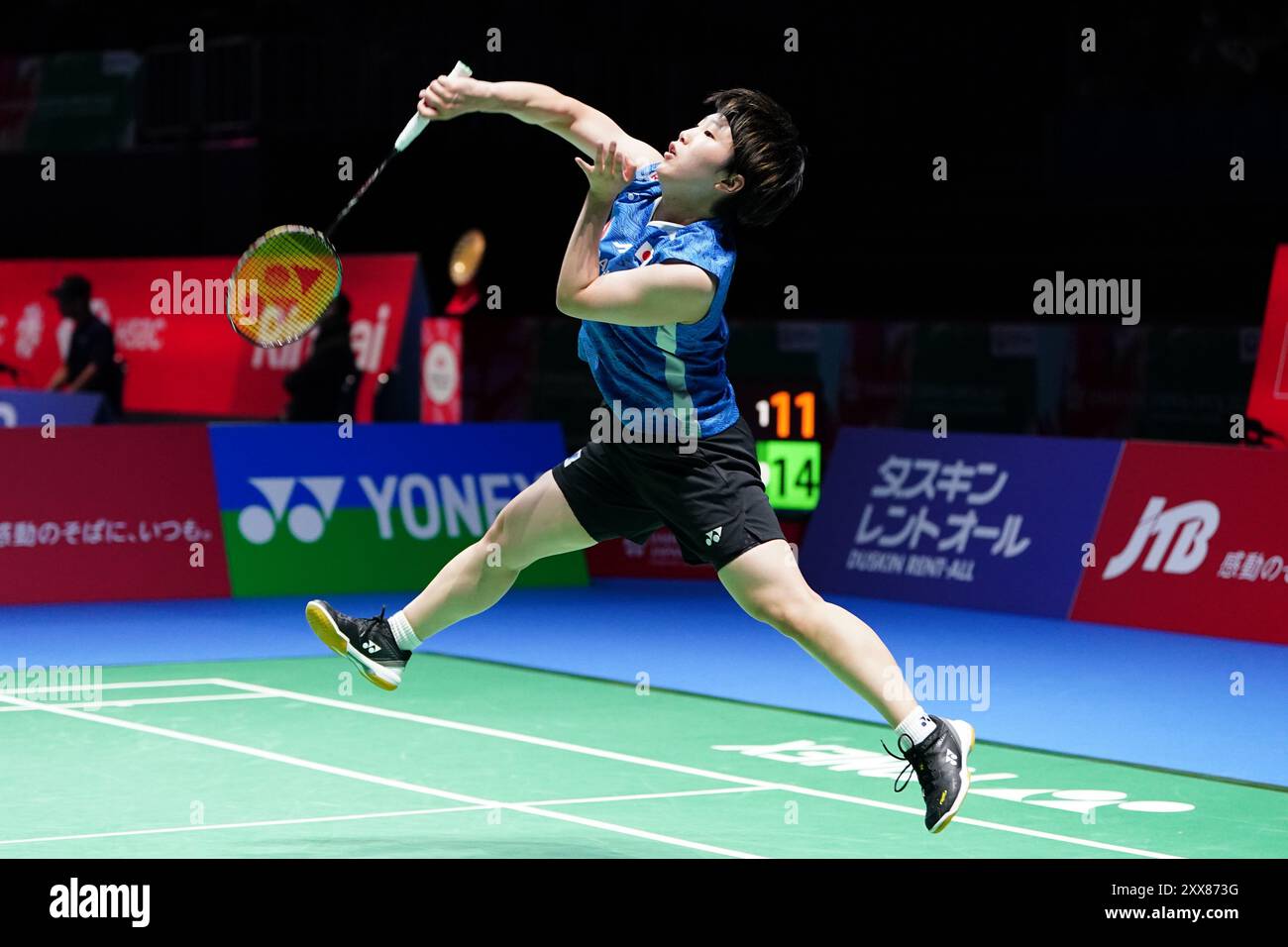 Kanagawa, Japan. 23rd Aug, 2024. Akane Yamaguchi (JPN) Badminton : Daihatsu Japan Open 2024 ...