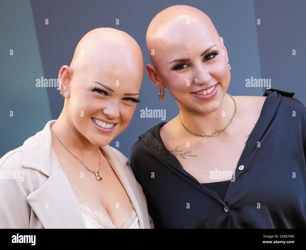 Los Angeles, USA. 22nd Aug, 2024. (L-R) Emmy Combs and Alex Youmazzo at ...