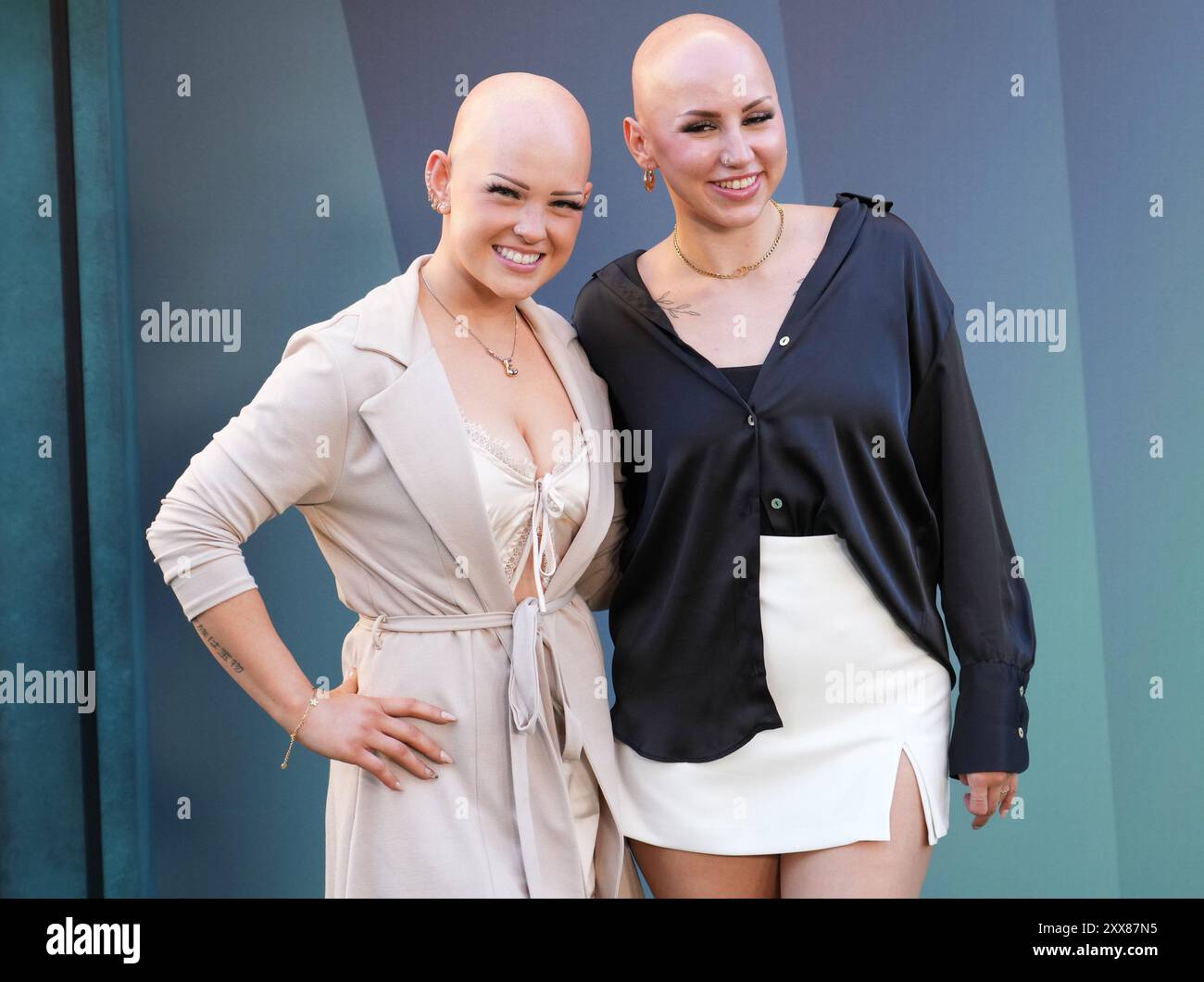 Los Angeles, USA. 22nd Aug, 2024. (L-R) Emmy Combs and Alex Youmazzo at ...