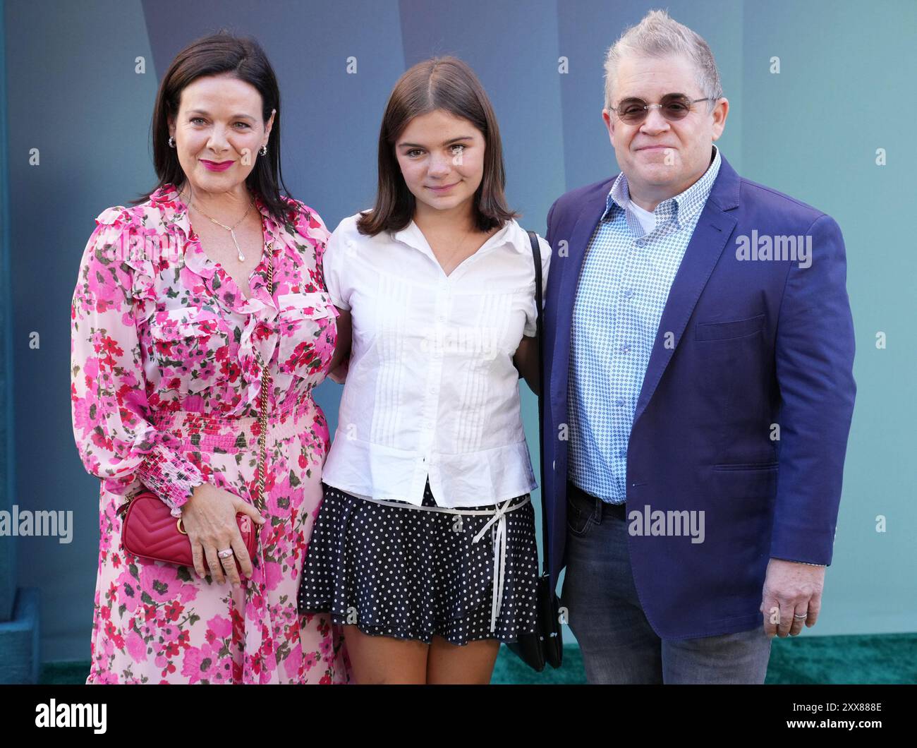 (L-R) Meredith Salenger, Alice Oswalt, and Patton Oswalt at the Hulu's ...