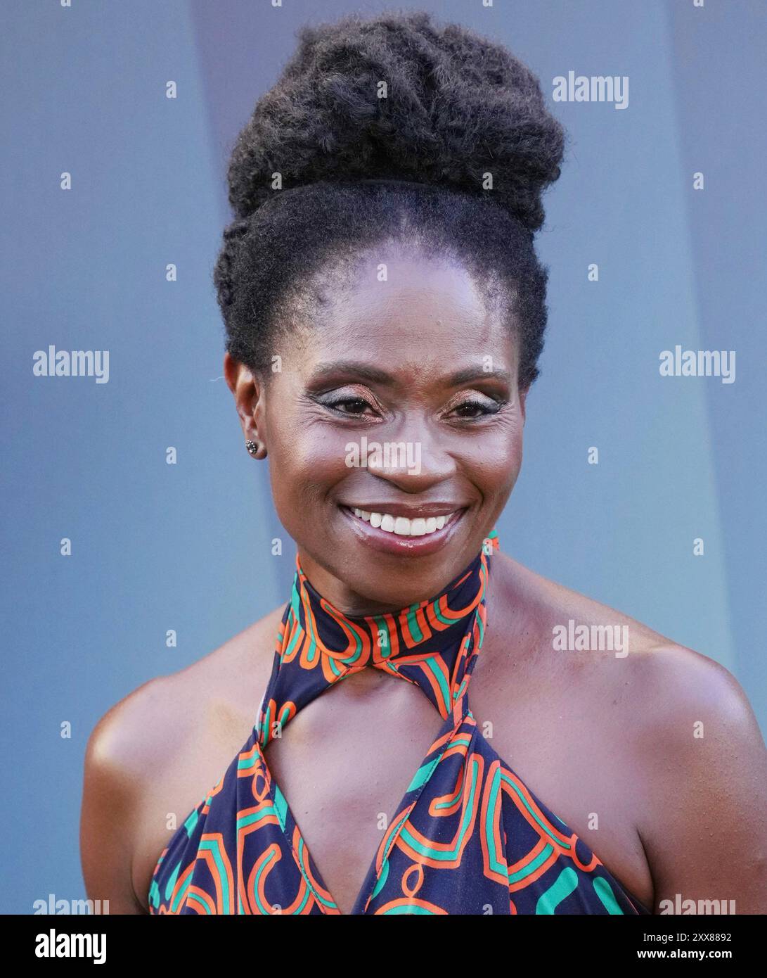 Adina Porter arrives at the Hulu's ONLY MURDERS IN THE BUILDING Season ...