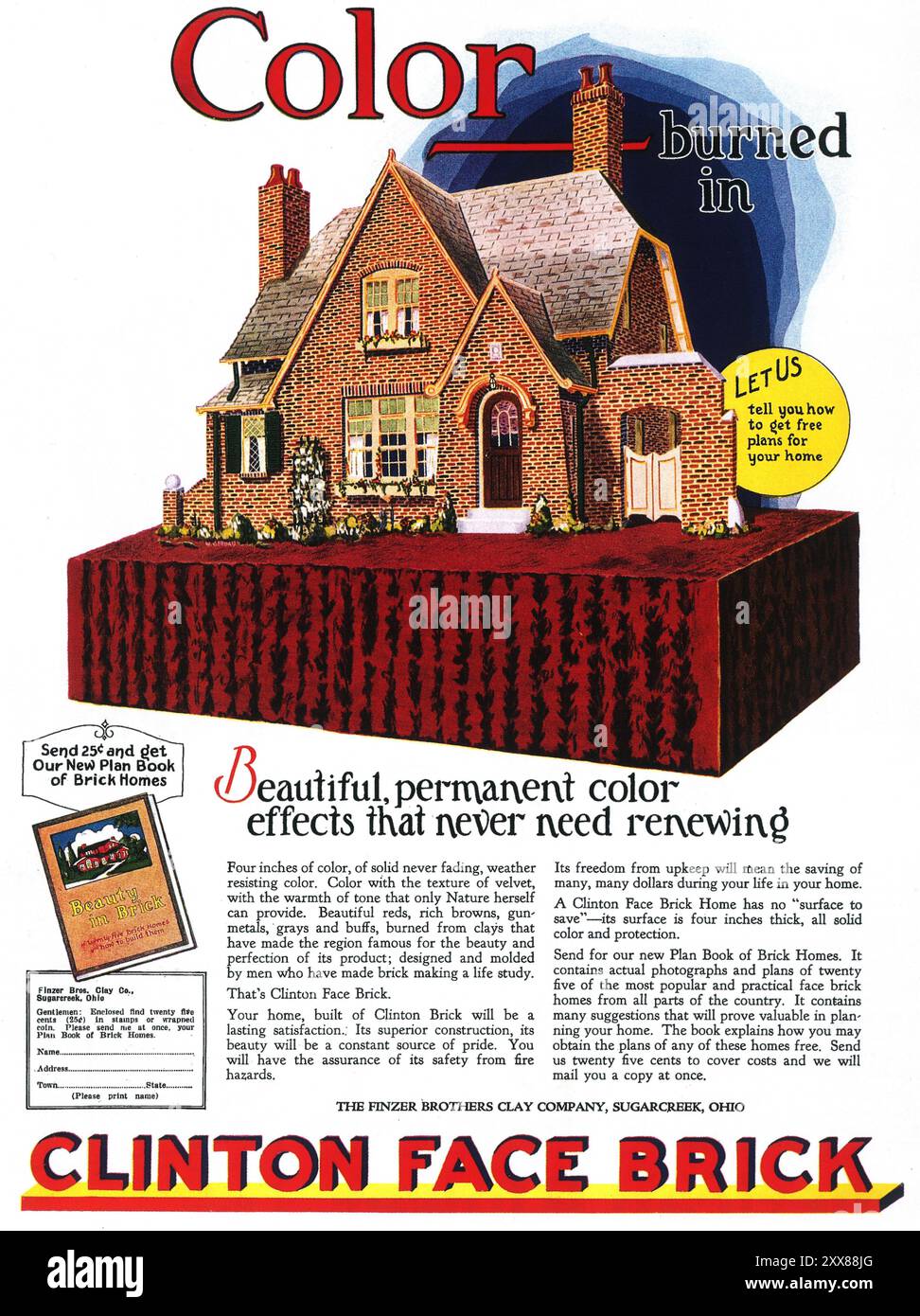 1920s brick building hi-res stock photography and images - Alamy