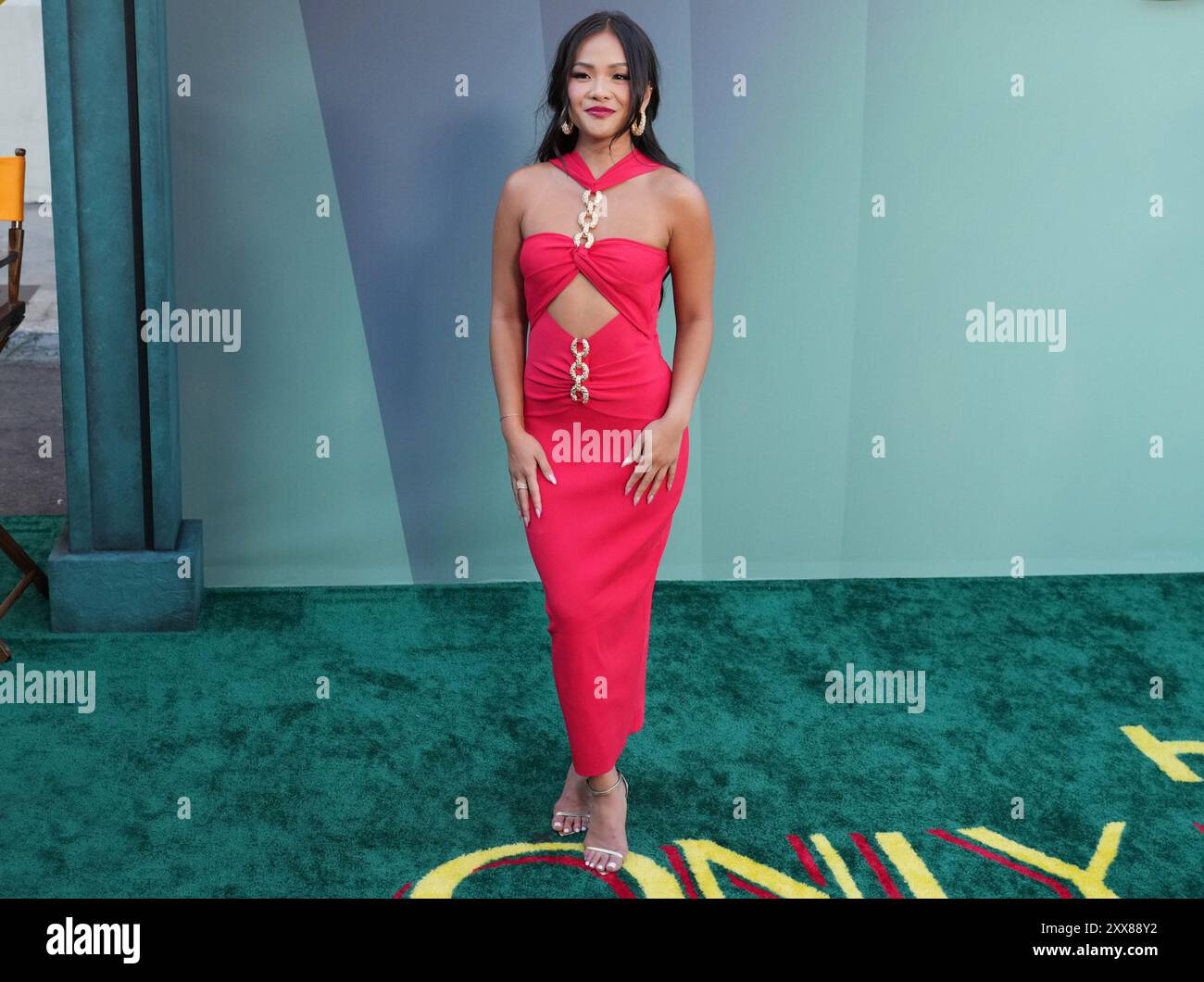 The Bachelorette Jenn Tran arrives at the Hulu's ONLY MURDERS IN THE ...