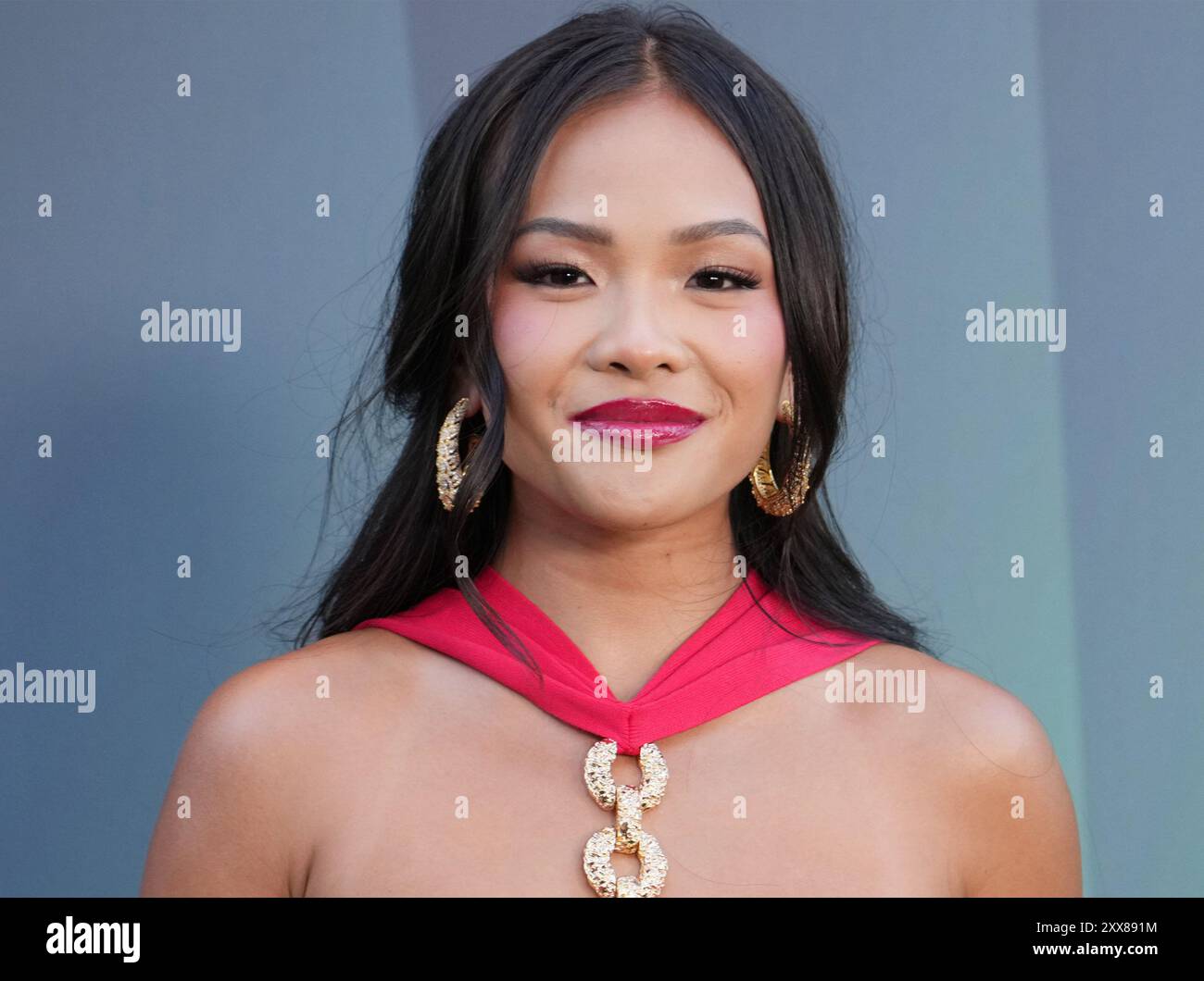Los Angeles, USA. 22nd Aug, 2024. The Bachelorette Jenn Tran arrives at ...
