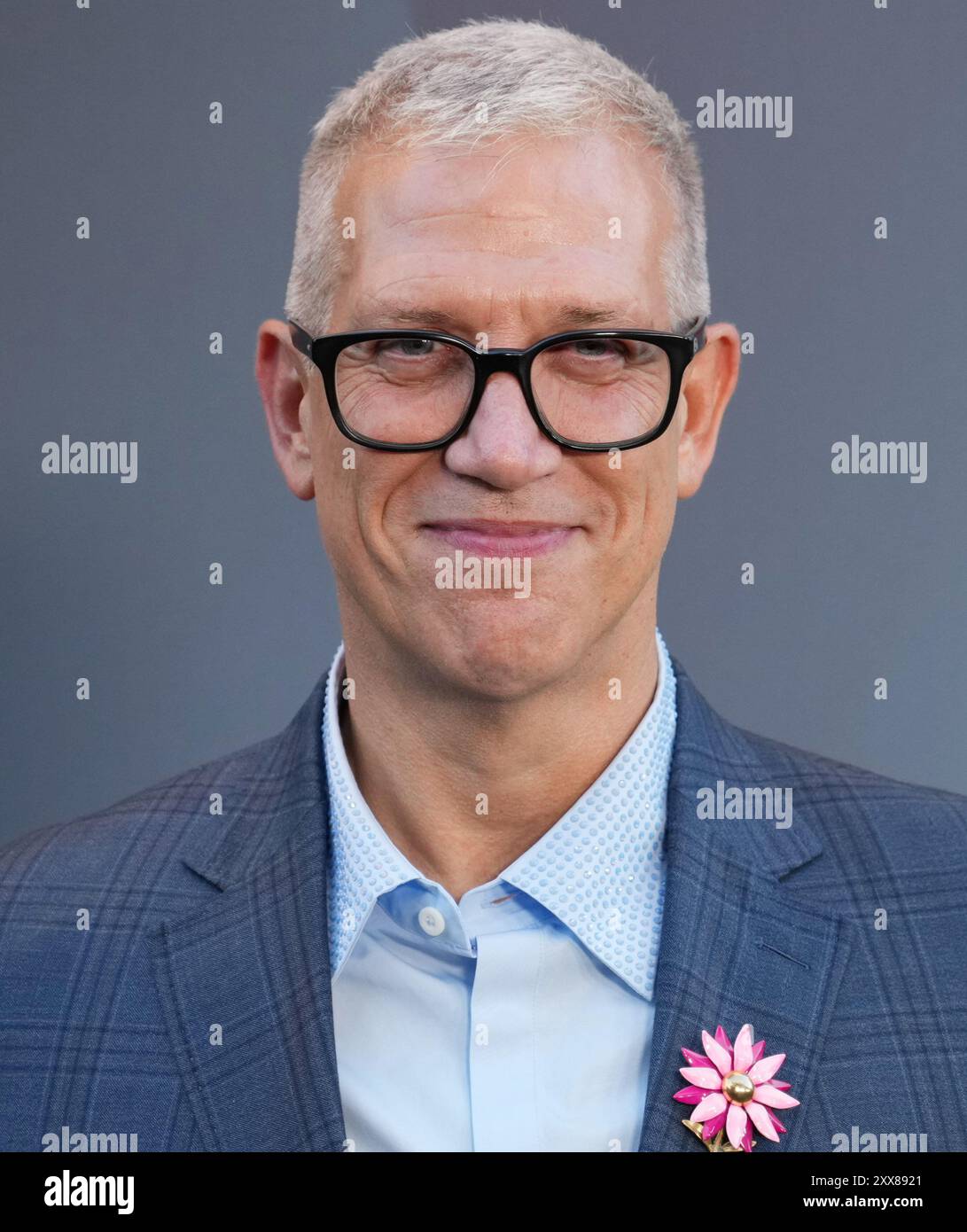 John Hoffman arrives at the Hulu's ONLY MURDERS IN THE BUILDING Season ...
