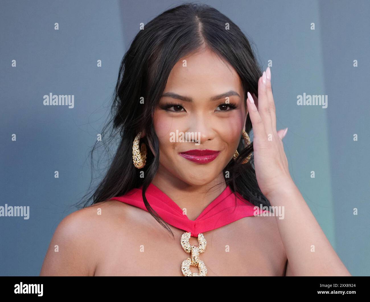 Los Angeles, USA. 22nd Aug, 2024. The Bachelorette Jenn Tran arrives at ...